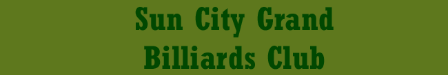 Grand Billiards Web Site